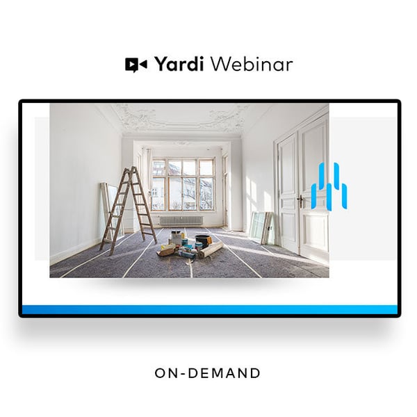 Watch Yardi Maintenance IQ On-Demand Webinar